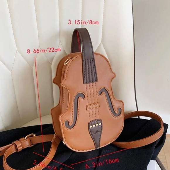 Bags | Brand New Brown Violin Bag | Poshmark